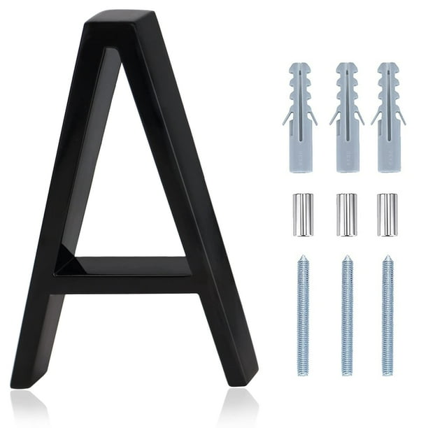 Floating House Numbers And Letters