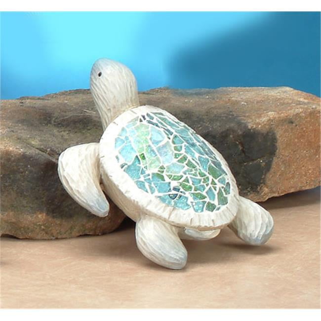 5 L In Crushed Glass Sea Turtle
