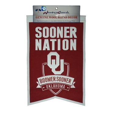 Oklahoma Sooners Wool Nations Banner - Walmart.com
