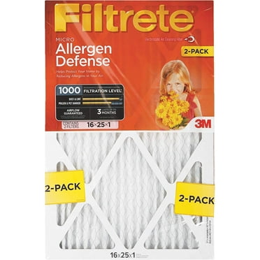 3M 9801DC-6 Allergen Defense Red Micro Or Micron Or Microfiber Air ...