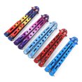 Beginner Butterfly Knife Seven-Hole Butterfly Practice Knife Training ...