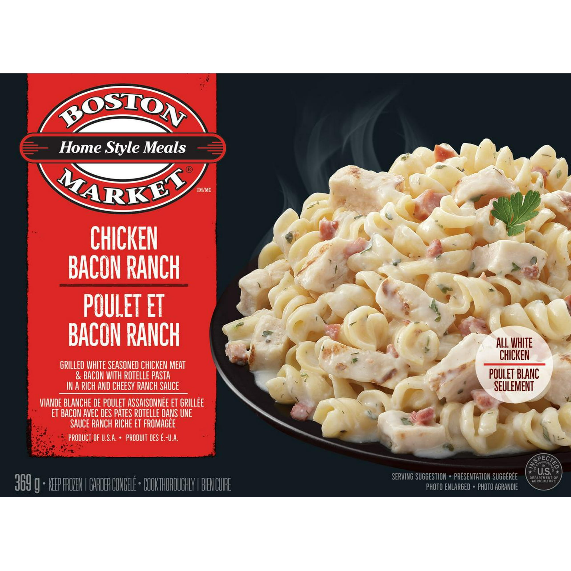 Click here for Boston Market Chicken Bacon Ranch  369g 369g prices