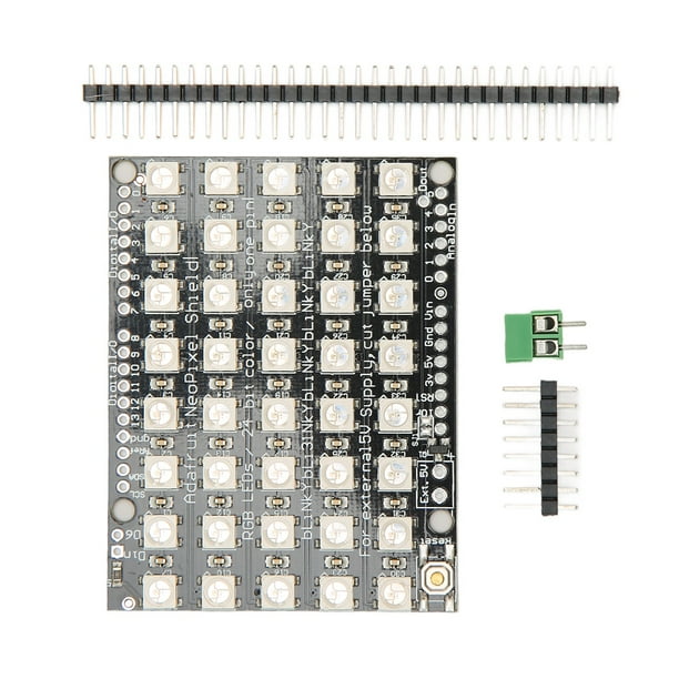 W RGBLED Integrated Driver,WS2812B 5050 RGB LED W Driver Module RGB ...