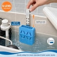 2Pcs Adjustable Toilet Tank Tablet Holder Hanging Silicone Basket ...