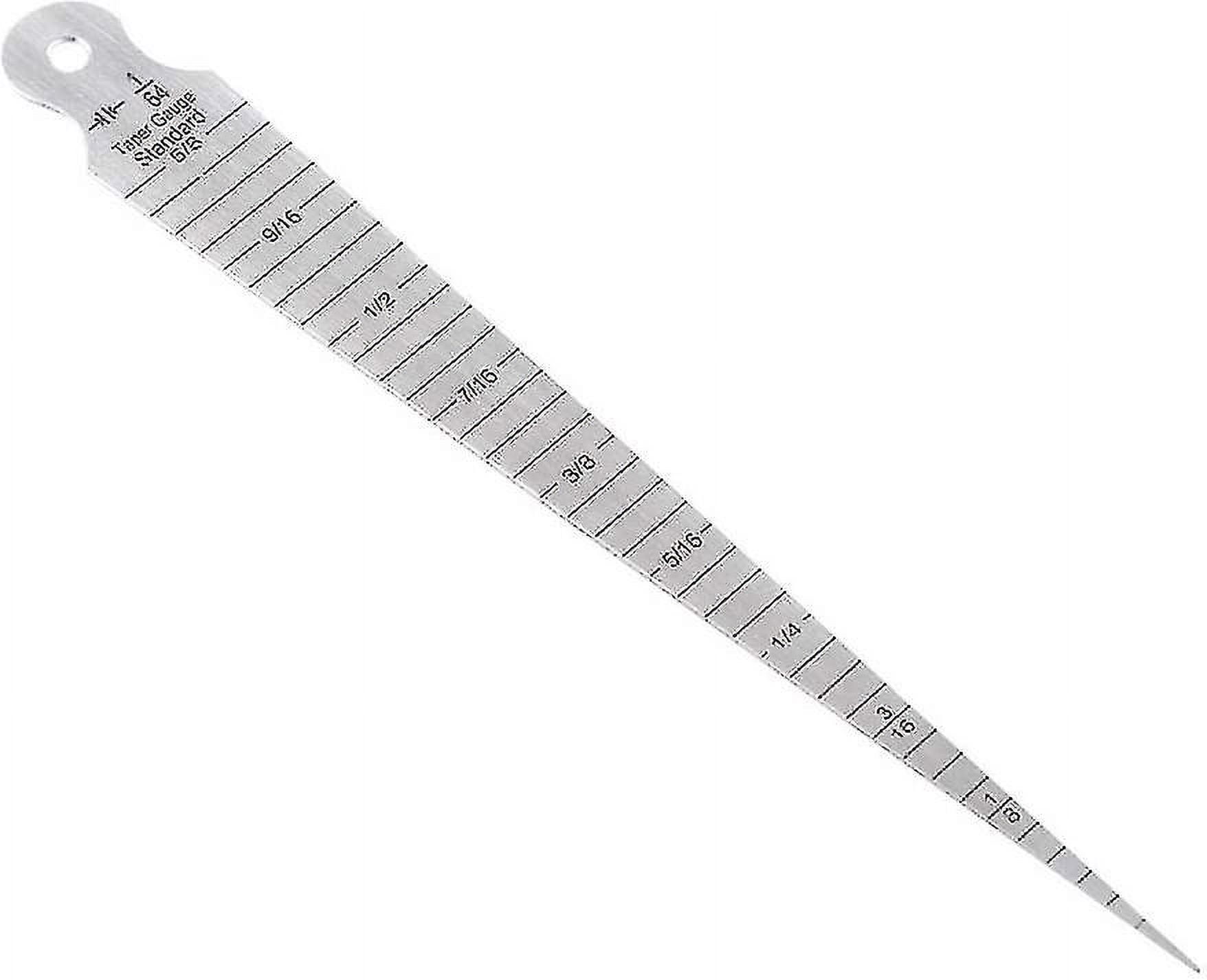 Calibre cónico Calibre de orificio de espesor de cuña Escala de ...