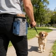 Dog Treat Pouch-Waterproof with Side Pockets & Compact Design Holds 3 ...