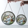 Camo Hunting Deer Duck Stained Glass Suncatcher UV Printed Glass ...