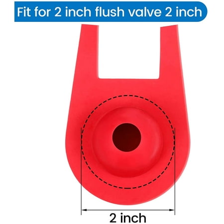 3 Pieces Toilet Flapper Stoppers Replacement Stopper 2 Inch Water ...