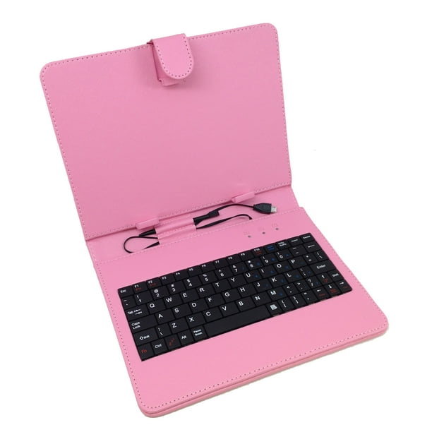 10" Keyboard Folio-Pink - Walmart.com