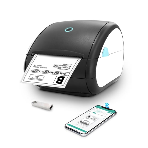 Impresora de etiquetas de envío BPXX DB403 Bluetooth 4x6 térmica ...