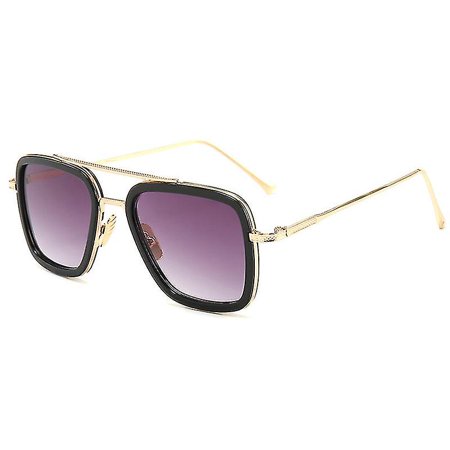 Marvel Tony-stark Iron-man Edith Avengers Sunglasses Retro Glasses ...