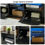 Seizeen Modern Small TV Stand for Living Room, 55'' Television ...