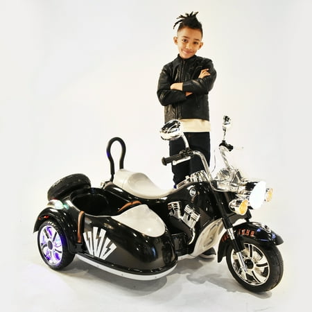 VOLTZ TOYS 2-Seater 12V Ride on Motorcycle for Kids, 3 Wheeler ...