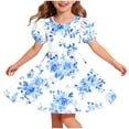 ATOGUTA Girl's Dresses Summer Hawaiian Beach Vacation Party Wedding ...