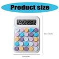 Colorful Desktop Calculator Large LCD Display 12 Digit Mechanical ...