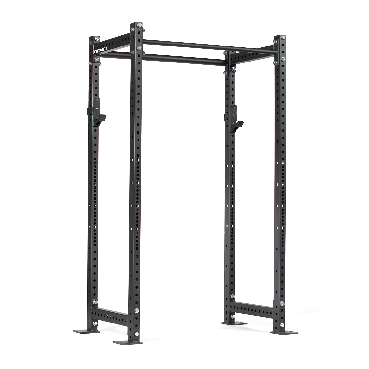 Titan Fitness T-3 Series Black Short Power Rack, 24in Depth, 1,100 LB ...