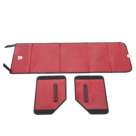 Trunk Organizer, Universal Red Trunk Storage Box For Camping Shopping ...