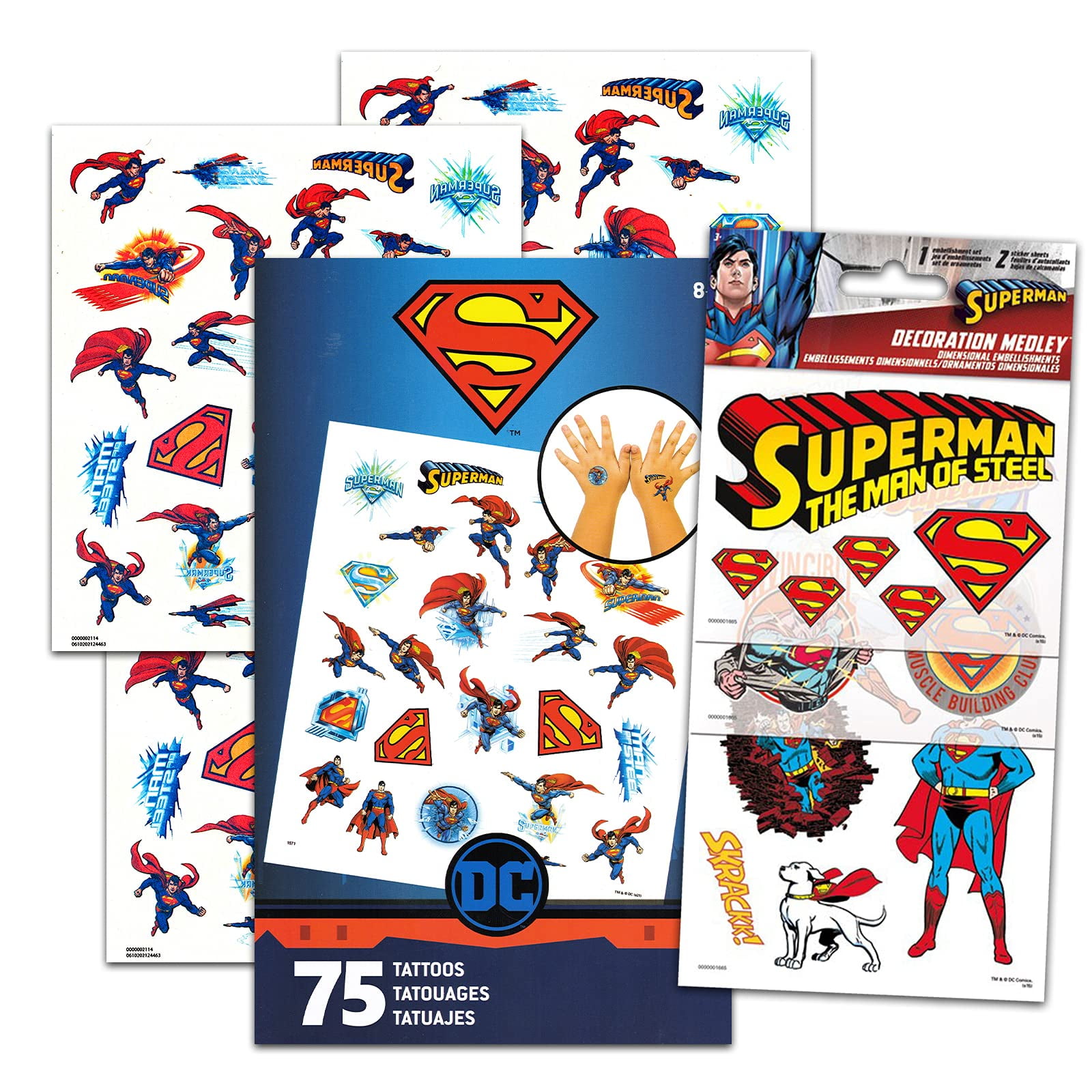 3d Tattoos Superman