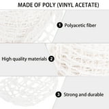 White Net Bag 1 Roll Multifunctional Spiced Pork Shoulder Net Household ...