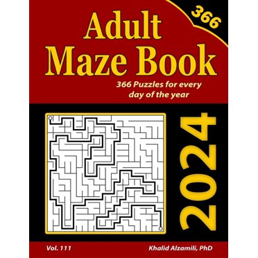 Universal Fun Mazes : Wonderful Mazes Activity Book, Maze Puzzle Problem-Solving, Easy And Hard ...