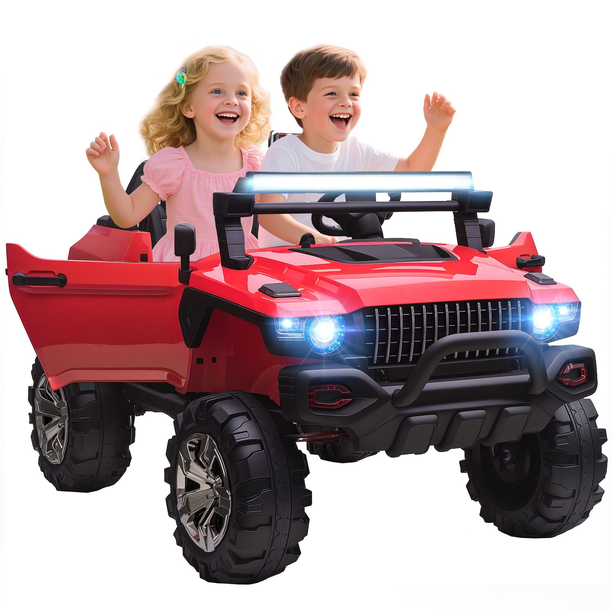 2 Seater Ride On Car With Parental Remote Control