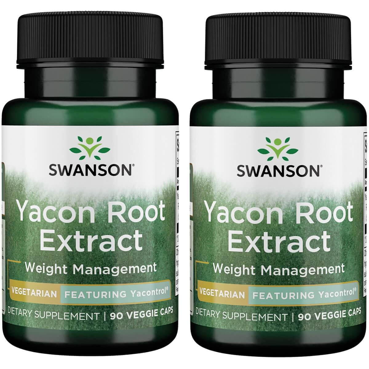 Swanson Yacon Root Extract - Featuring Yacontrol 100 mg 90 Veg Caps 2 ...