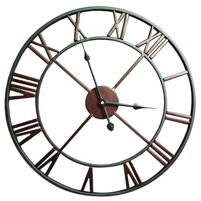 Metal Skeleton Clock
