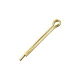 Split Cotter Pin - 3mm x 30mm (1/8 inch x 1 3/16 inch) Solid Brass 2 ...