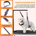 Dog Grooming Belly Strap - Dog Grooming Loops for Table Arm Extender ...