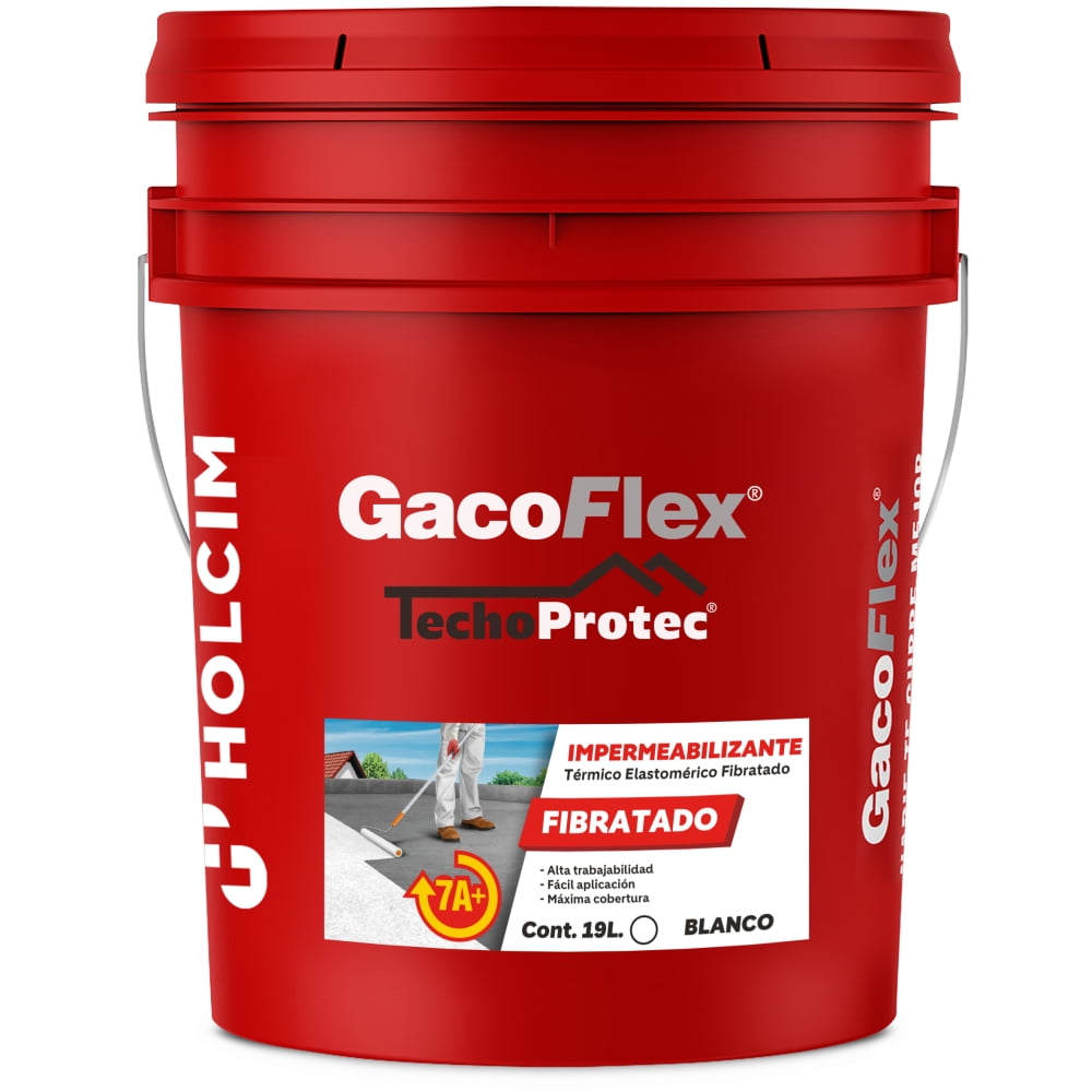 Impermeabilizante Holcim GacoFlex 7 Años 19 Litros Rojo | Bodega Aurrera en línea