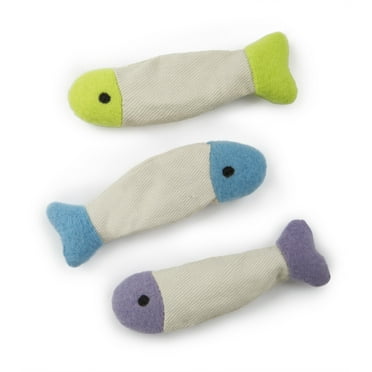 SmartyKat Fish Friend Crinkle and Catnip Cat Toys, 3 Count - Walmart.com