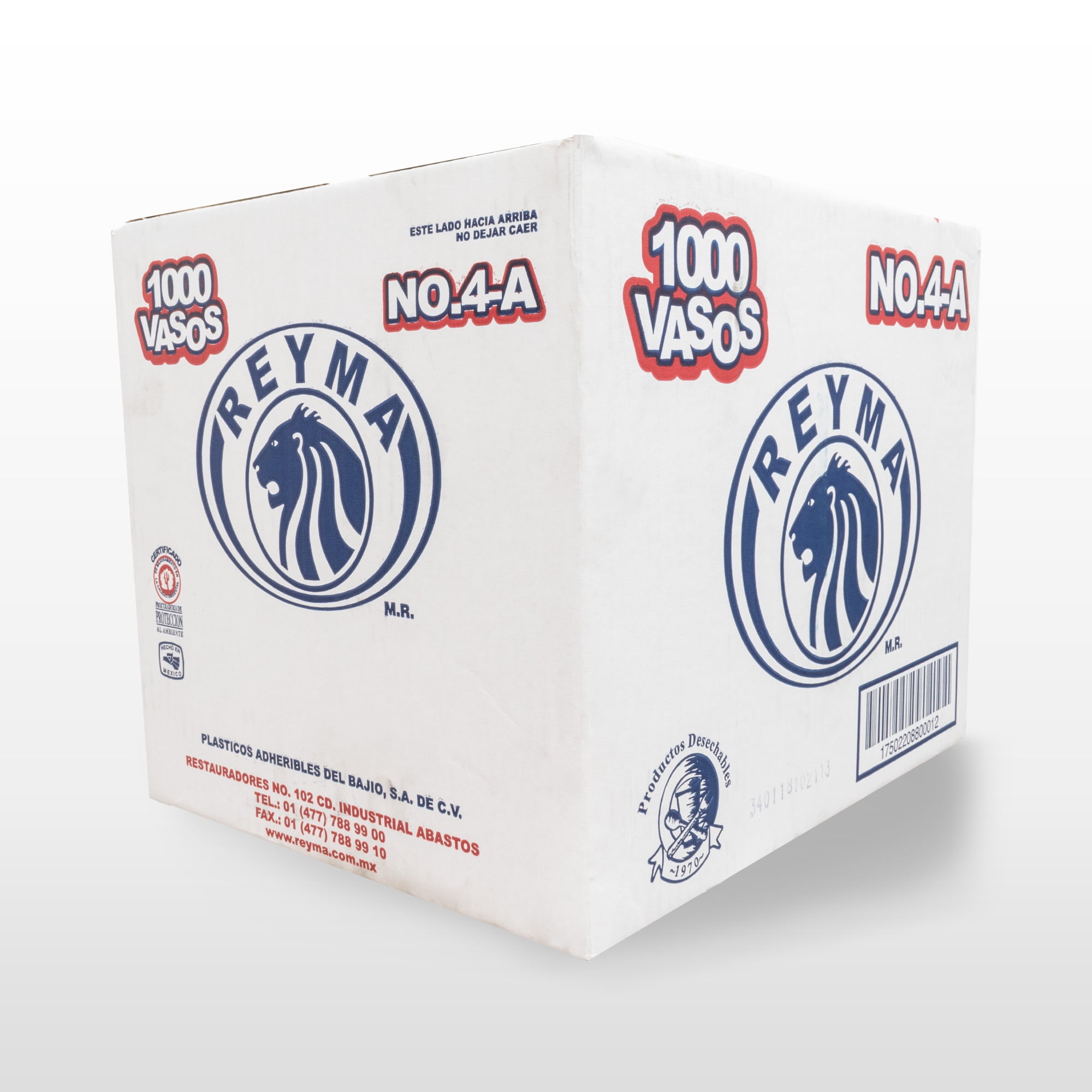 Vasos Desechables Transparentes Reyma Para Fiesta #4 1000pzs Reyma VP4A ...