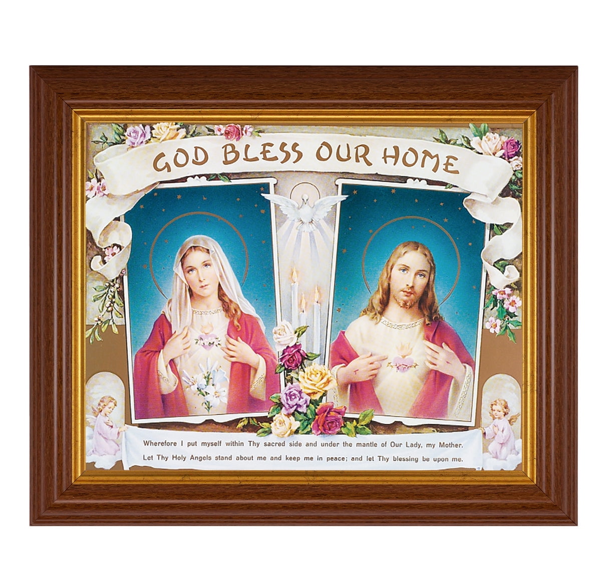 House Blessing - SHJ & IHM Picture Framed Wall Art Decor, Large ...
