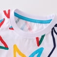 Boy Clothes Short Sleeve Cartoon Prints T Shirt Tops Shorts 2 Piece ...