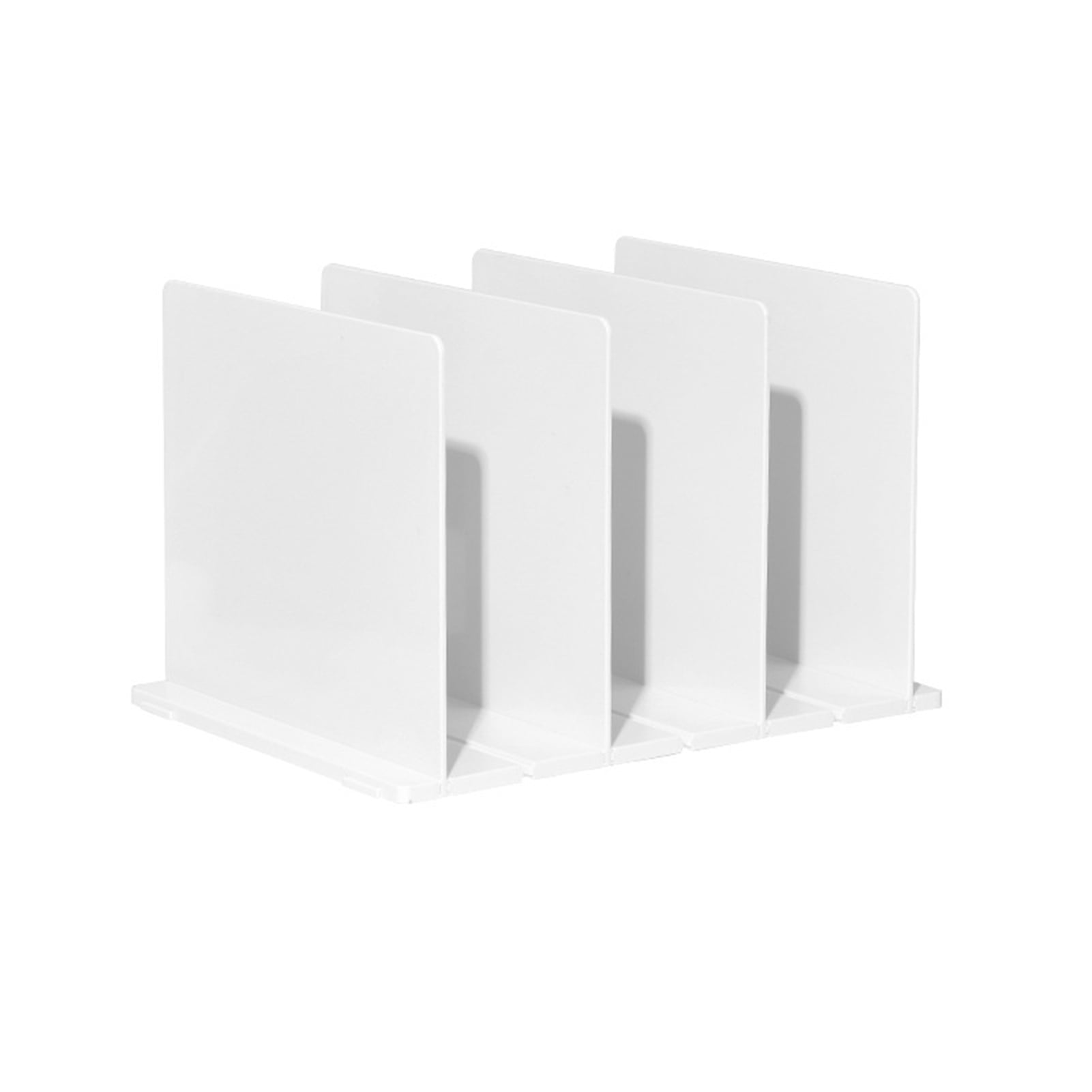 Free Adjustment Shelf Dividers - 1 Set, with 4 Compartments, Easy ...