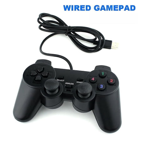 Wired Usb Game Controller Gamepad For Pc Laptop Windows Gaming Joystick---（yunbice0） | Walmart ...