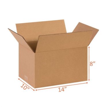 Schwarz Supply Source 100295 10 x 10 x 10 in. Shipping Box - Walmart.com