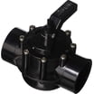 Jandy 1154 Pool & Spa 3-Way Port Valve, 1 1/2"-2" Positive Seal ...