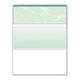 "Standard Security Check, 11 Features, 8.5 X 11, Green Marble Top, 500 ...