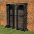 FORTRESS Fixed Concertina Batting Cage | Cricket/Baseball Practice Net ...
