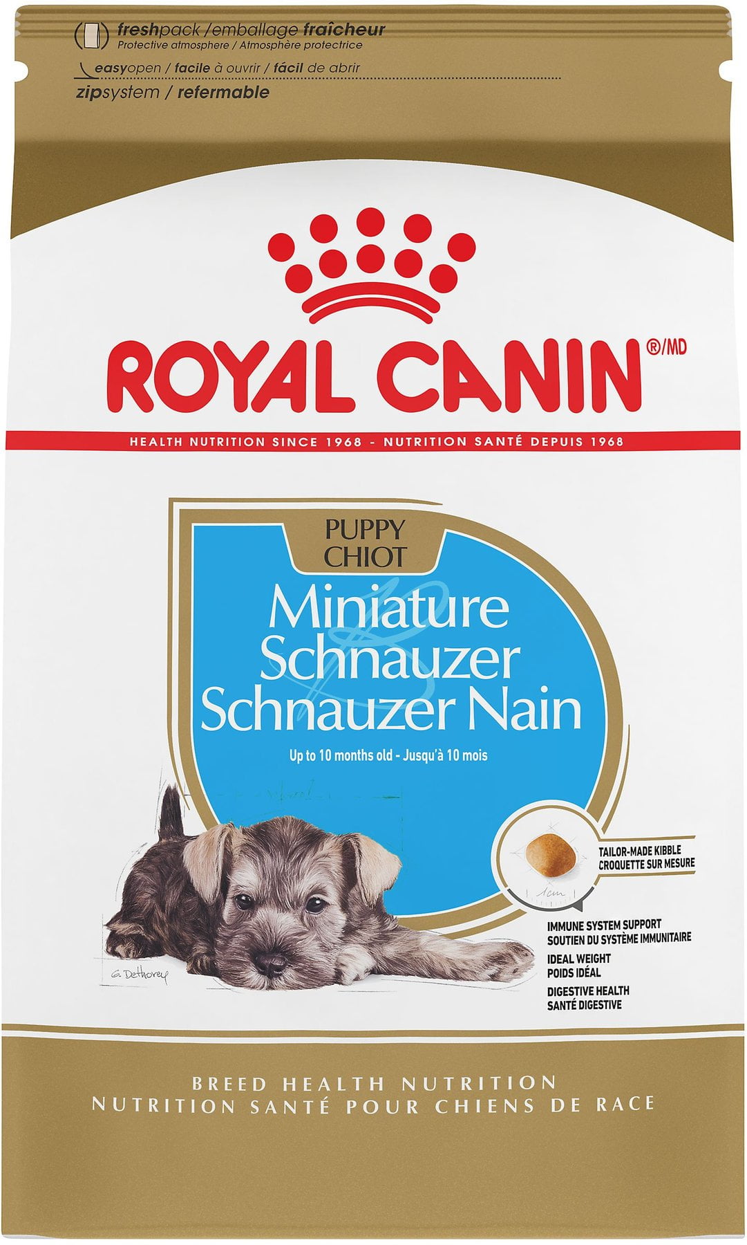 Royal Canin Nourriture Sèche pour Chiots Breed Health Nutrition ...