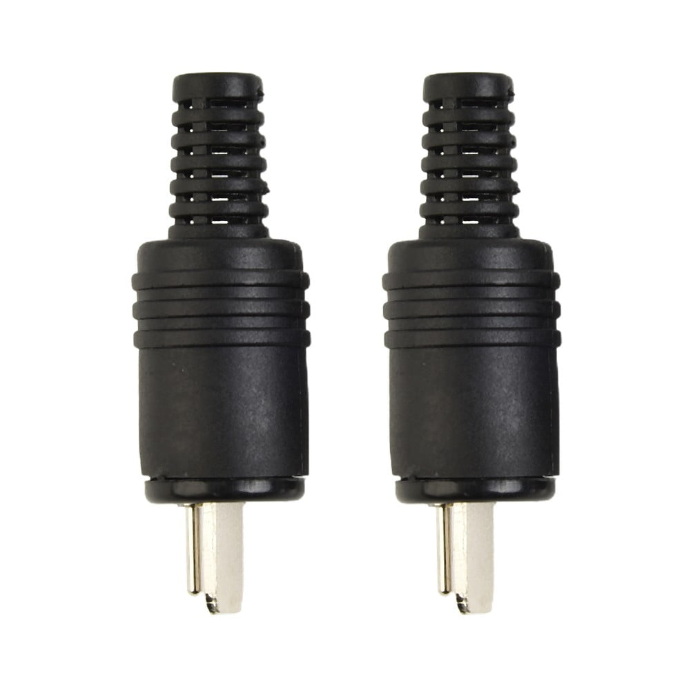 2 Pin DIN Hi-Fi Speaker Plug Cable Audio Connector - Screw Connections ...