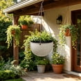 ZZkhGO Hanging Planter Basket, Honeycomb Design with Drainage Hole ...