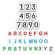 Parking Lot Number Stencils