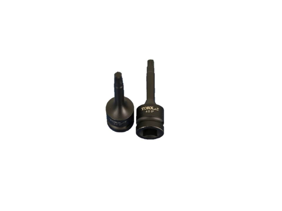 TEMO IP40 3 Inch (76 mm) Long Black Impact Torx Plus 6 Point Socket Bit ...