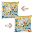 18"x18" Cushion Covers Colorful Patchwork Square Pillow Cover Coloful ...