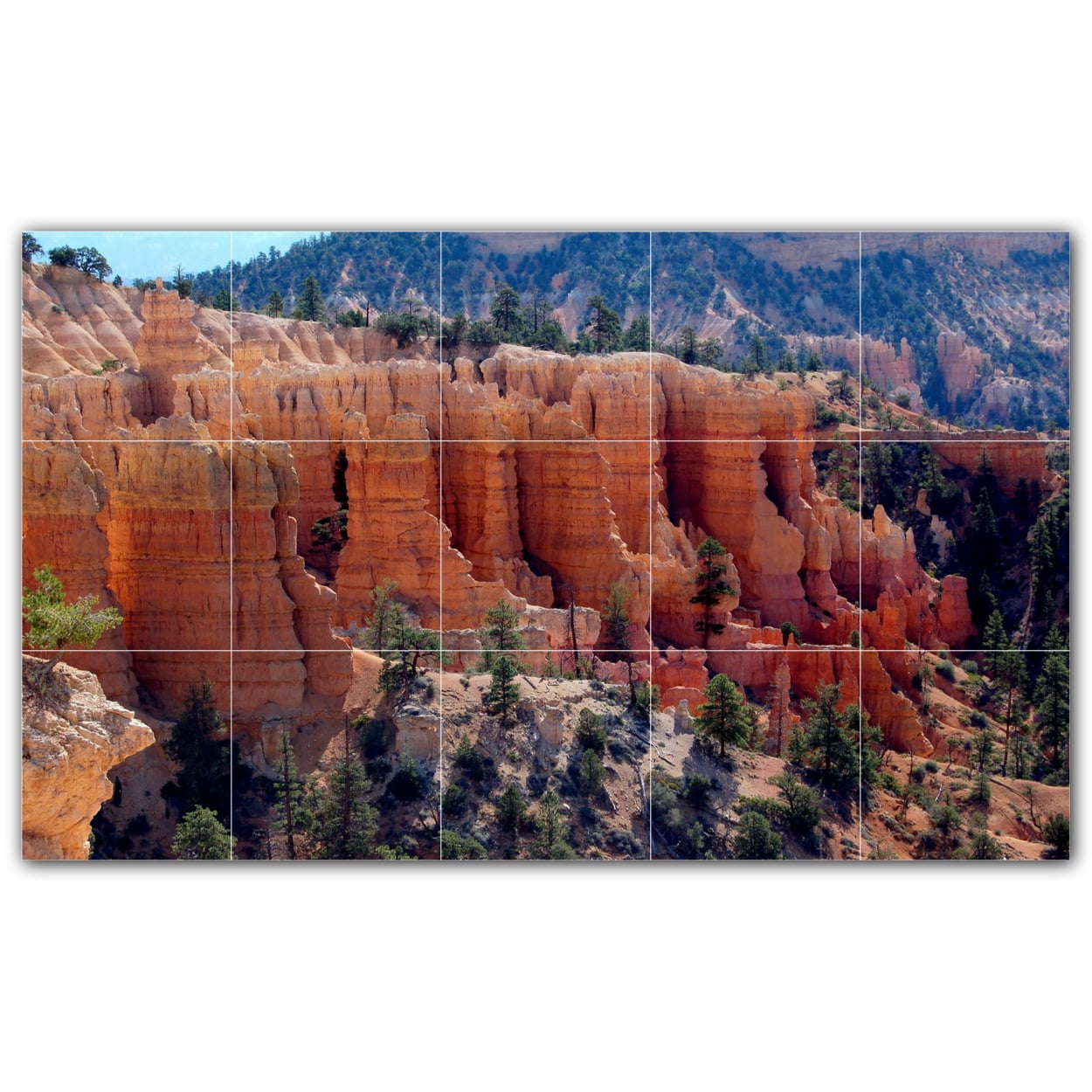 Picture-Tiles.com: Canyon Ceramic Tile Wall Mural WAL500325-53L. 40"W x ...