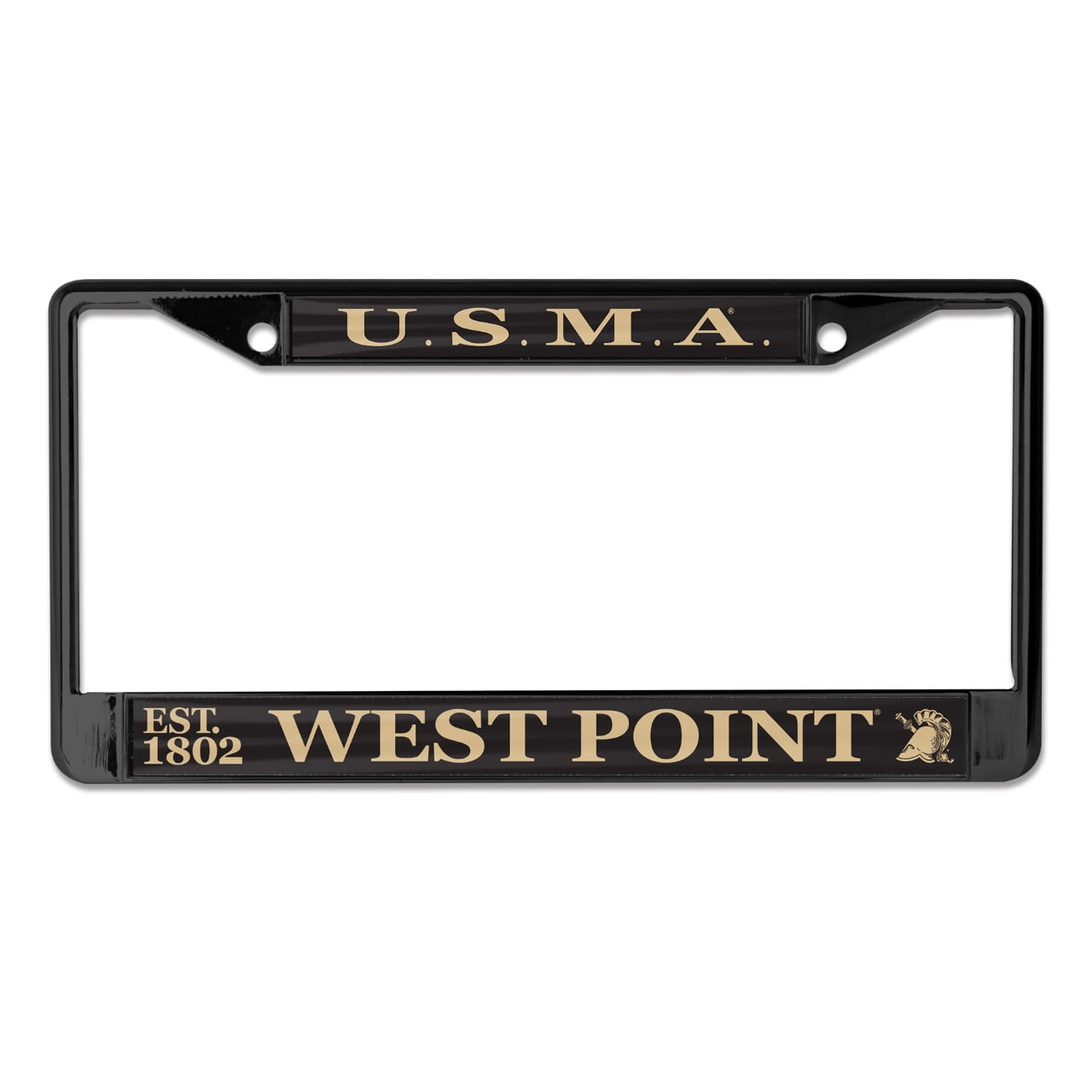 USMA West Point Black Chrome License Plate Frame - Walmart.com