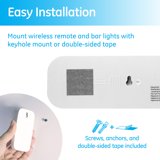 GE Wireless LED Light Bar, 12 inches, Battery Operated, Remote ...