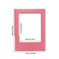 Magnetic Photo Frame, No Drill Adhesive Fridge Picture Frame for ...